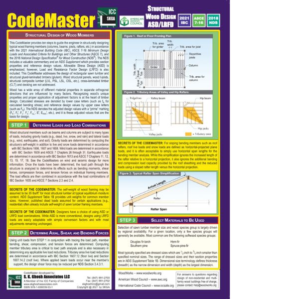 CodeMaster Structural Wood Design ASD LRFD 2021 IBC ASCE 7 16 2018 codemaster-structural-wood-design-asd-lrfd-2021-ibc-asce-7-16-2018